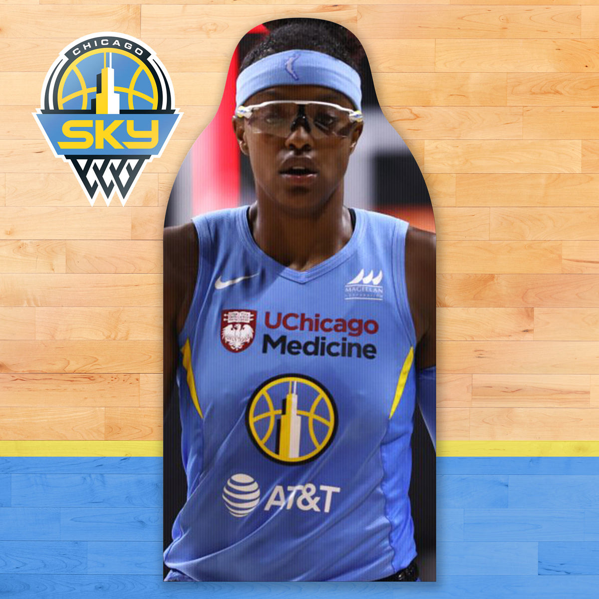 Chicago Sky Fan Cutouts – FanCutouts