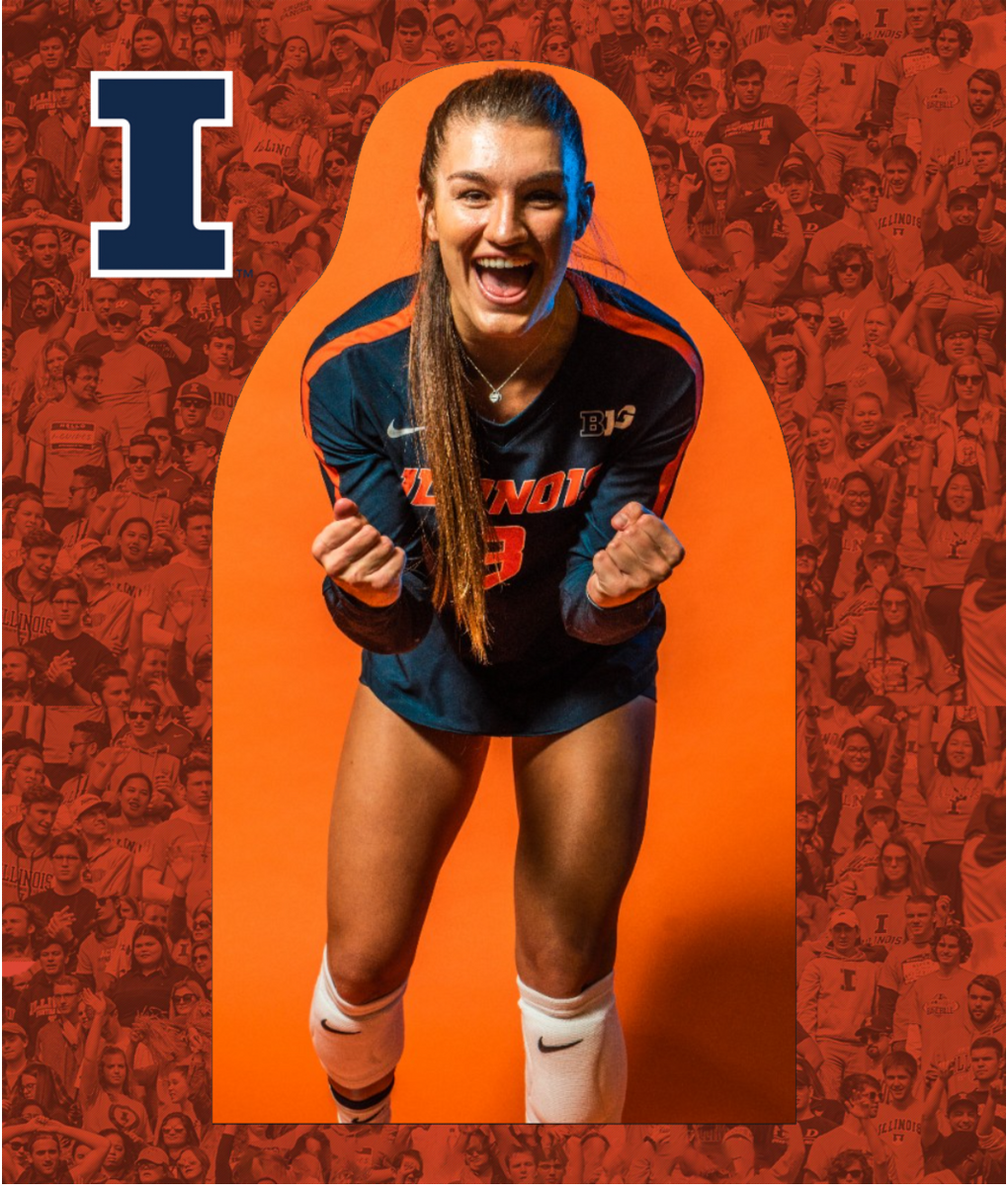 University of Illinois Huff Hall Cutouts – FanCutouts